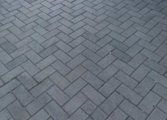 Pattern Imprinted Concrete Driveway Installation Batley